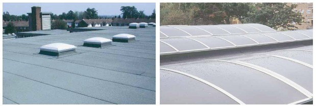 Paradome Rooflights by Langley Waterproofing Systems LTD