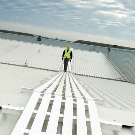 WalkSafe roof walkway systems - Composite and BUOS roofs by Latchways