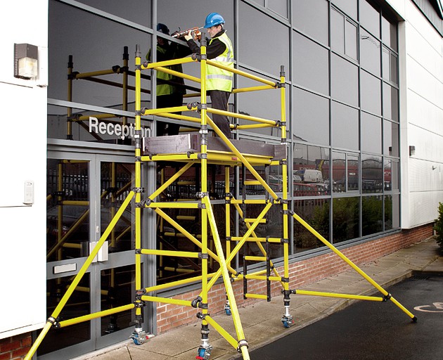 Fibreglass Scaffold Towers by Planet Platforms