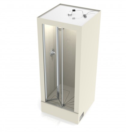 Alpha Cubicle by Taplanes Showering Solutions