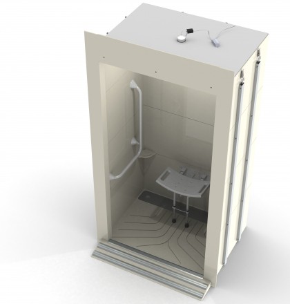 Level Entry Cubicle by Taplanes Showering Solutions