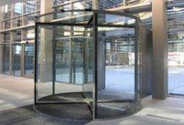 Automatic Revolving Doors Light Frame by TORMAX UK