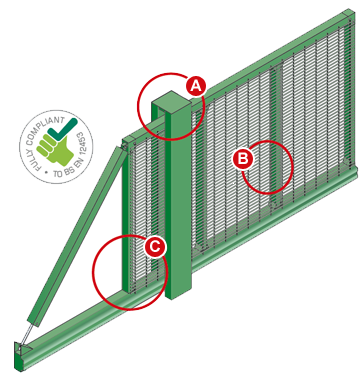 SLIDEMASTER 1 by CLD Fencing Systems