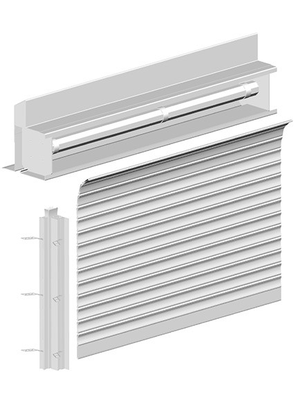 Integr8SR - Rolling / Coiling Shutters by Charter Specialist Security