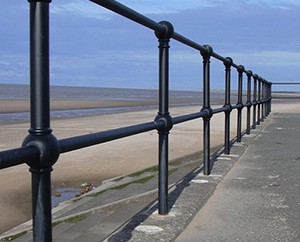 Benllech Performa-cast Polymer Post by Townscape Products Ltd