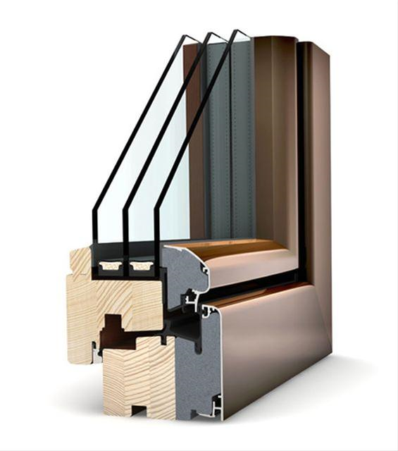 HF 310 Timber - Aluminium Window by Internorm Windows UK