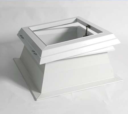 Square Rooflights Access hatch with worm gear by Sola Skylights