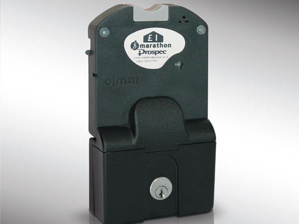 Kaba Removable Cylinder Coin Collect Lock with Coin Retain by Prospec