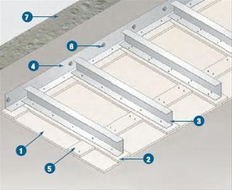 Self Supporting Membrane Ceilings by Promat UK