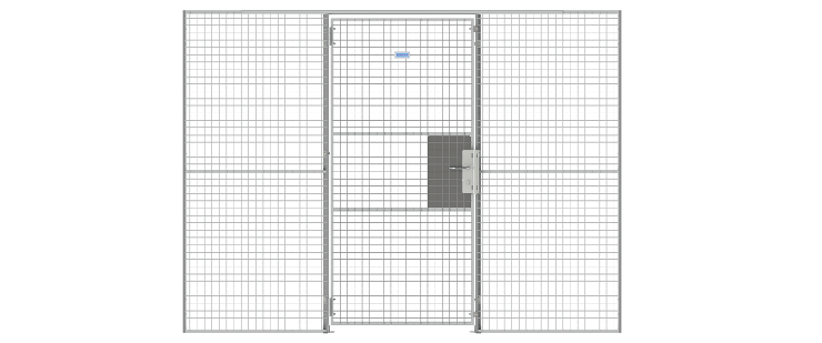 Single Hinged Door Caelum by Troax UK