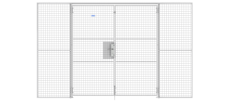 Double Hinged Door Caelum by Troax UK