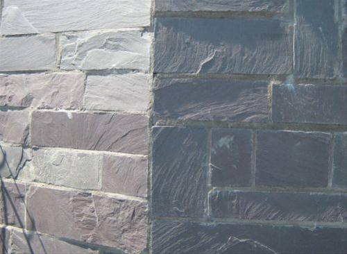 Slate Walling Penrhyn Natural Slate by Welsh Slate