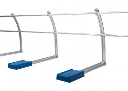 Curved guardrails by XSPlatforms