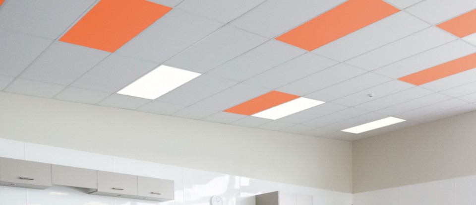 Quietspace Accent Ceiling Tile by Autex Acoustics