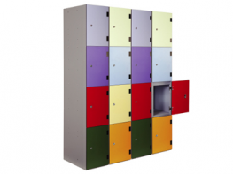 Shockproof - Dry Area Lockers by Cubicles and Doors Combined