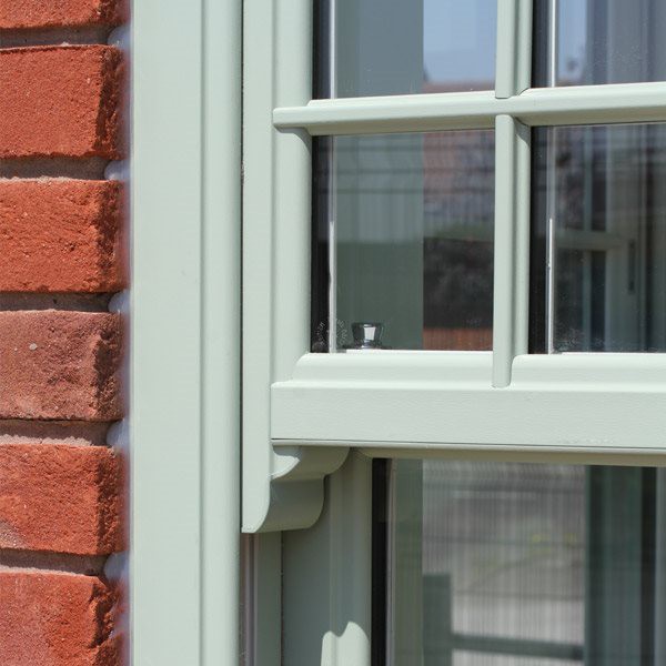 PVC-U Coloured Windows by Norvik New Build