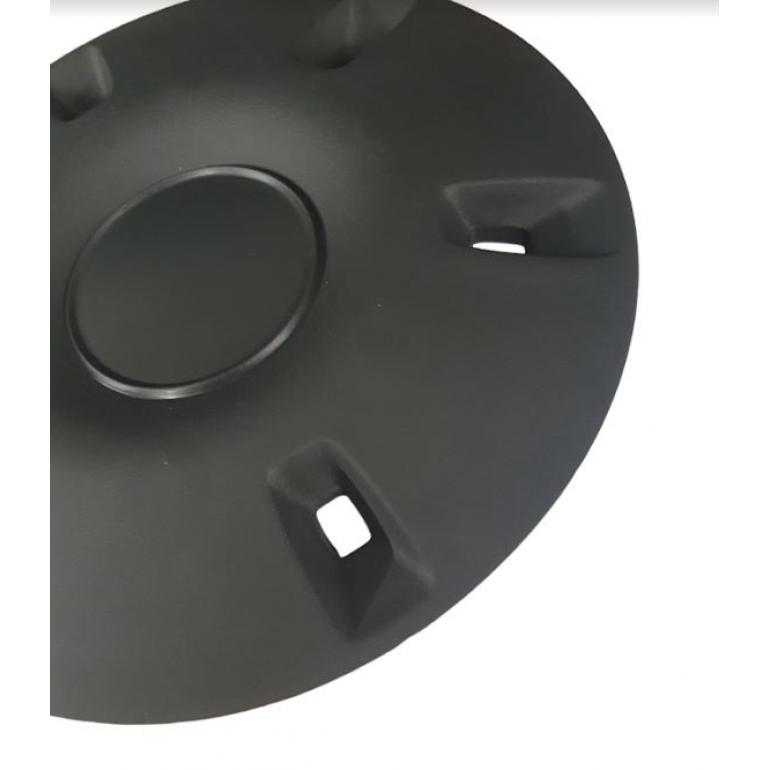 PLAIN BLACK WHEEL CENTRE COVERS (PKT 4) 9064010025, A9064010025 - Bison ...