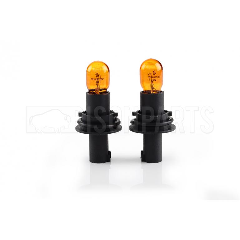 MIRROR HEAD AMBER INDICATOR BULB FITS LH & RH (PAIR) 8201277, 85890100 ...
