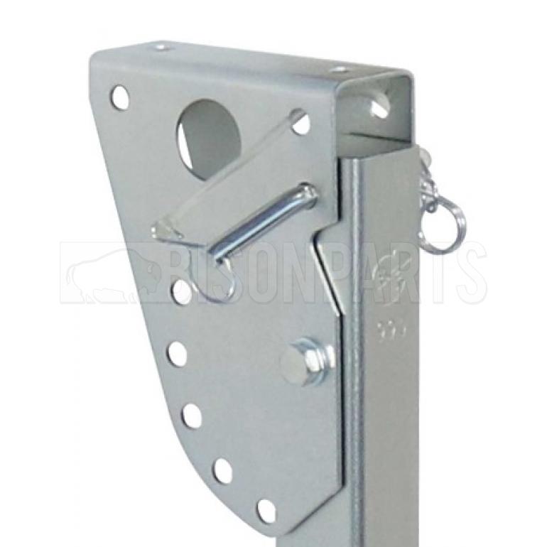 700MM UNIVERSAL SIDE GUARD RAIL HINGED SIDE ARM / LEG - Bison Parts