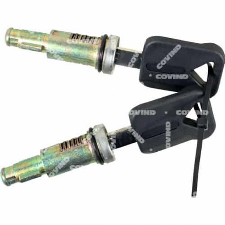 SET OF DOOR LOCK BARRELS & KEYS FITS RH & LH 3090484 - Bison Parts