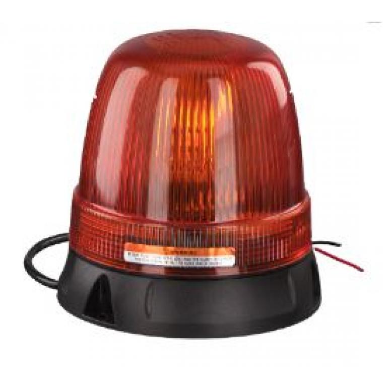 HALOGEN AMBER ROTATING BEACON 12/24 VOLT 104045 - Bison Parts