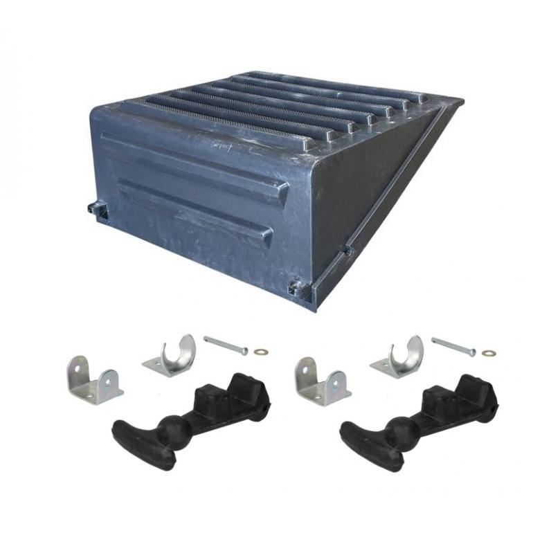 BATTERY BOX COVER & STRAPS WITHOUT REAR BREAKER HOLE 7420518311 ...