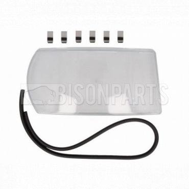 HEADLAMP GLASS KIT DRIVER SIDE RH 1549815, 1521566, 2399977 - Bison Parts