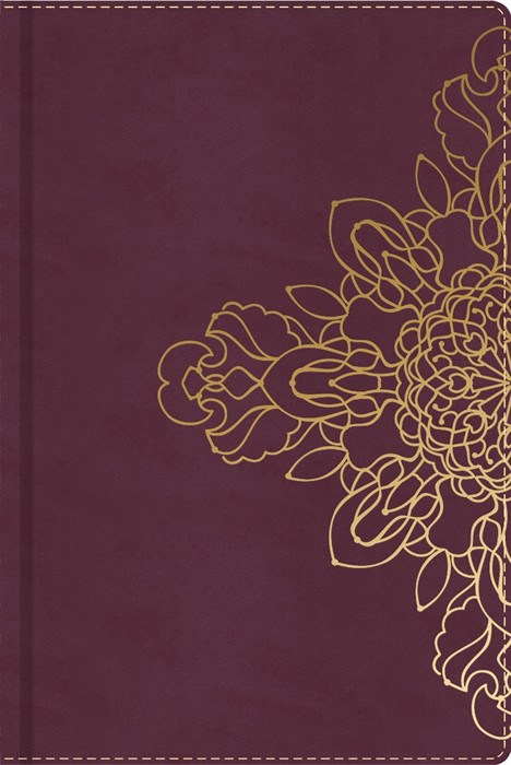 Burgundy with Floral Motif, Journal (9781535914727): Equipping the Church