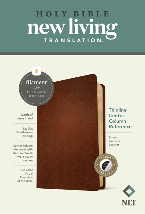 NLT Thinline Center-Column Reference Bible, Filament Edition ...