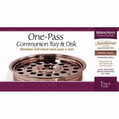 Bronze One-Pass Tray And Disc (634337725987): Equipping the Church