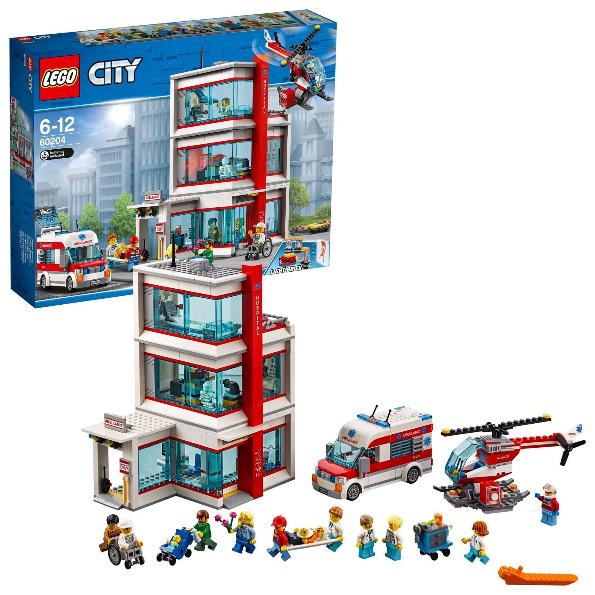 LEGO® City 60204 Ziekenhuis | Coppens Warenhuis