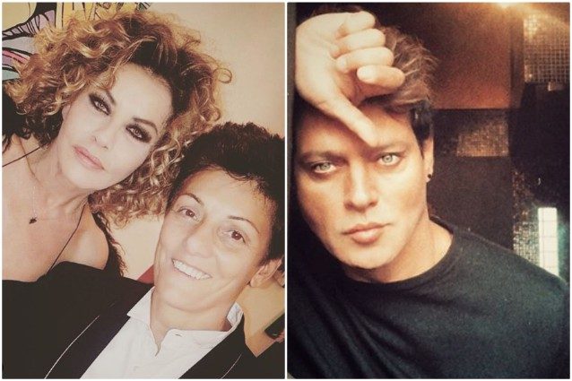 Le foto di Eva Grimaldi, Imma Battaglia e Gabriel Garko