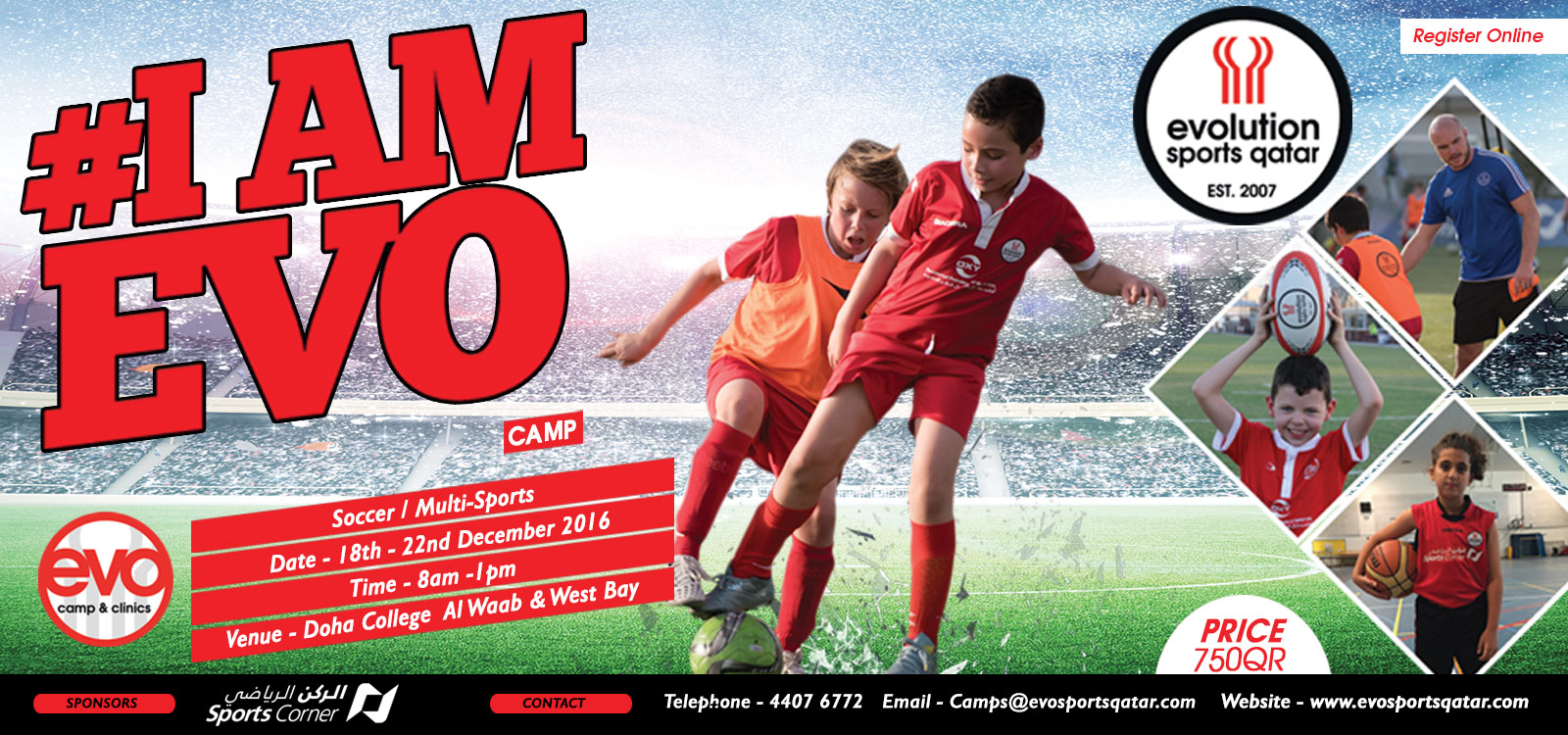 SOCCER & MULTI SPORTS CAMP (18-22 DEC) | Qatar Living Events
