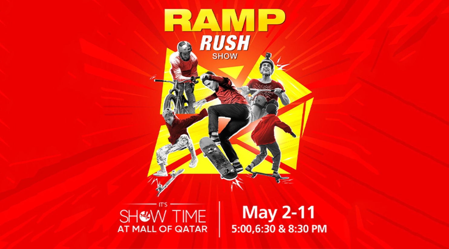 Ramp Rush show at Mall of Qatar | Qatar Living Events