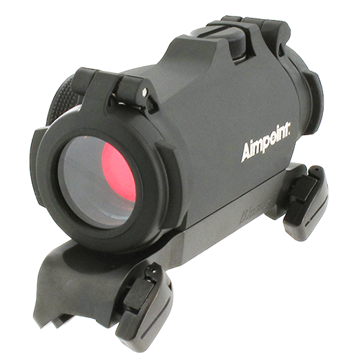 Aimpoint Micro H2 (2 MOA) Rödpunktsikte Leupold QR