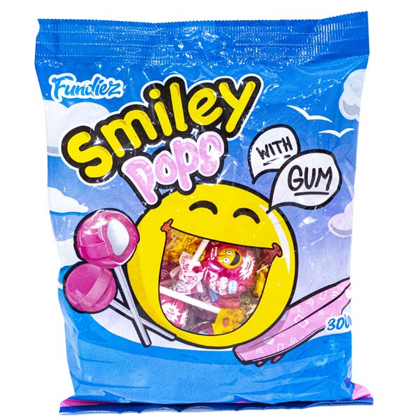 Fundiez Smiley Pops – 300 g – Lösgodis