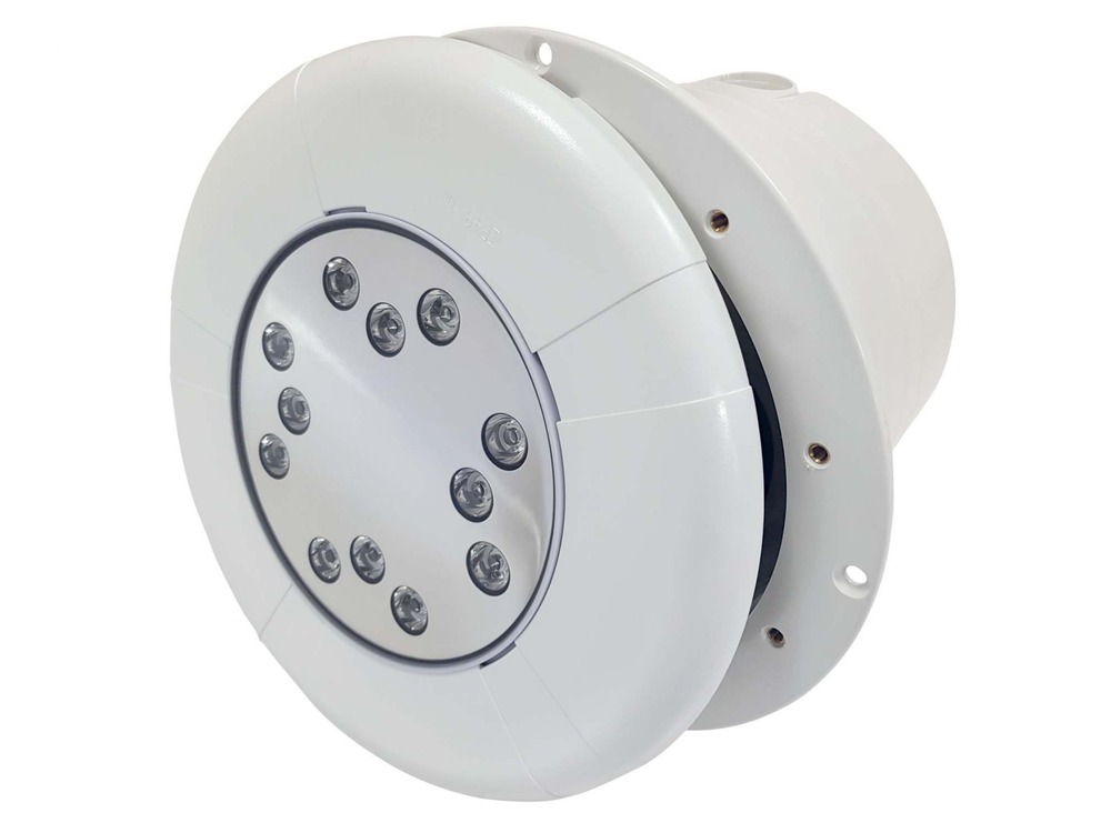 Paket LED Lampa vit i ABS; inkl transformator, kopplingsdosa