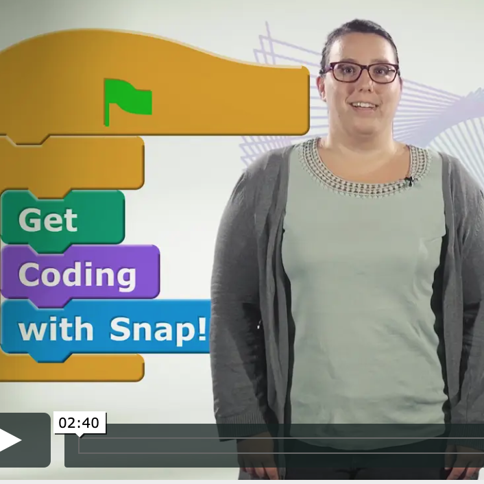 "Get Coding with Snap!" Gratis kurs
