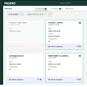 SBN | Pagero tilbyr forbedringer for håndtering av svenske betalingsfiler.