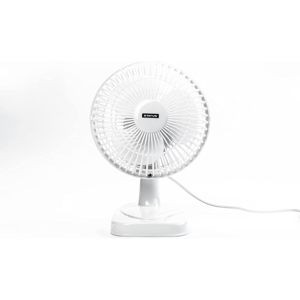 STATUS - 6'' WHITE DESK FAN