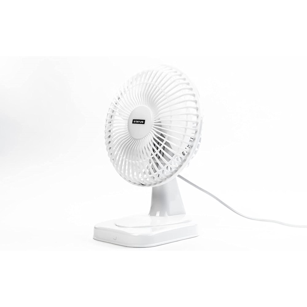 STATUS - 6'' WHITE DESK FAN
