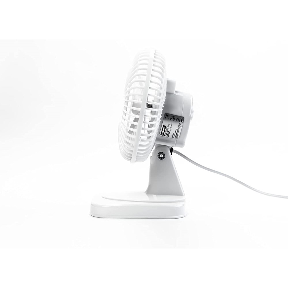 STATUS - 6'' WHITE DESK FAN