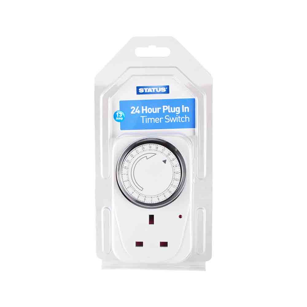 STATUS 24 HOUR PLUG IN TIMER STATUS 24 HOUR PLUG IN TIMER