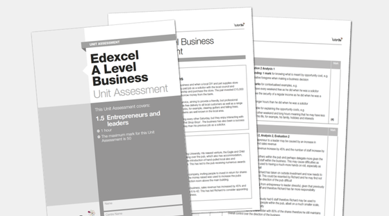 Theme 1.5 Edexcel A Level Business Unit… | Business | tutor2u