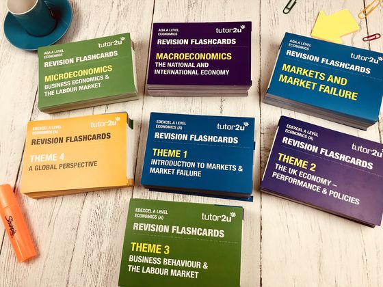 Revision Flashcards for A Level Economics Students | tutor2u Economics