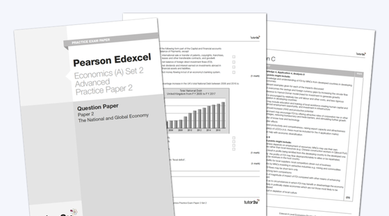 Edexcel A Level Economics A (Linear) Practice… | Economics | tutor2u