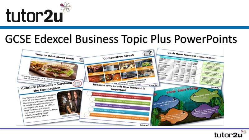 Introducing Topic Plus PowerPoints for Edxcel GCSE Business… | tutor2u