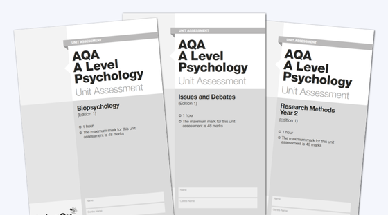 Unit Assessments for AQA A Level Psychology | Psychology | tutor2u