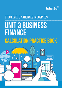 BTEC National Business Unit 3: Calculation… | Business | tutor2u