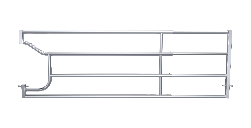 4 Bar Panel Gate End - Teemore Engineering - Livestock Housing Specialists